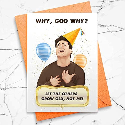 Amazon.com: FRIENDS Joey Tribbiani Birthday Card - Why, God, Why? Let ...