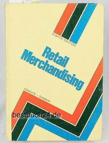 Retail merchandising: Wingate, John Williams: 9780538192606: Amazon.com ...