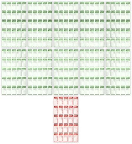 Pat Testing Stickers - 250Pcs Pass PAT Testing Labels & 25 PCS Fail Pat ...