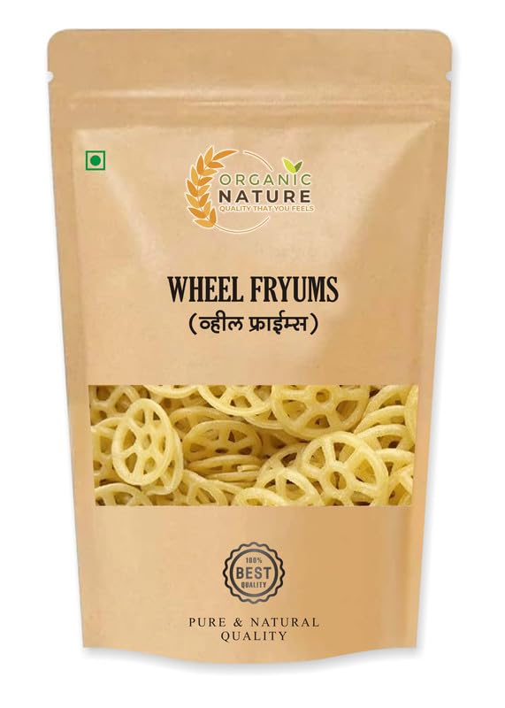 ORGANIC NATURE Spicy Wheels Masala Tasty papad Ready to Fry with Free ...