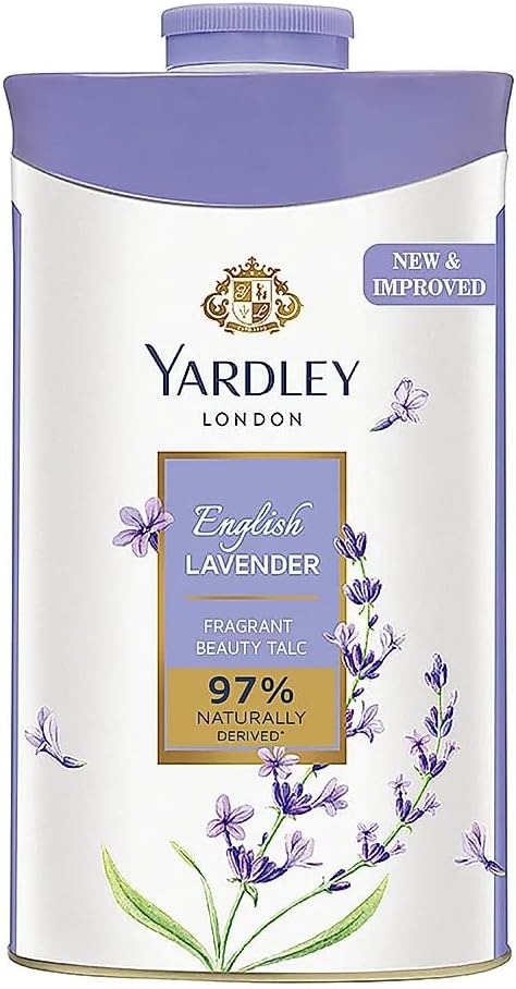 Amazon.com : Yardley London Scented Talc Powder, English Rose Scent, 7 ...