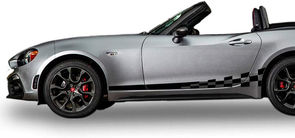 Amazon.com: Decal Sticker Vinyl Wavy Flag Sport Stripe kit Compatible ...