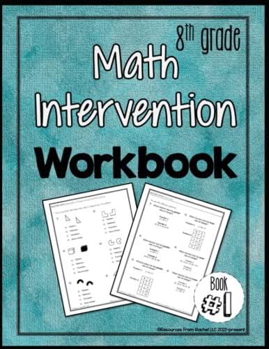 Amazon.com: Math Intervention Workbook: 8th Grade (Math Intervention ...