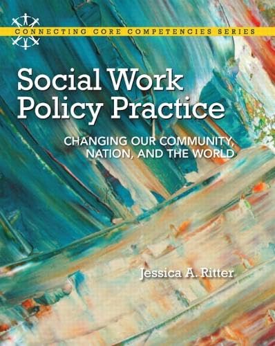 Amazon | Social Work Policy Practice: Changing Our Community, Nation ...