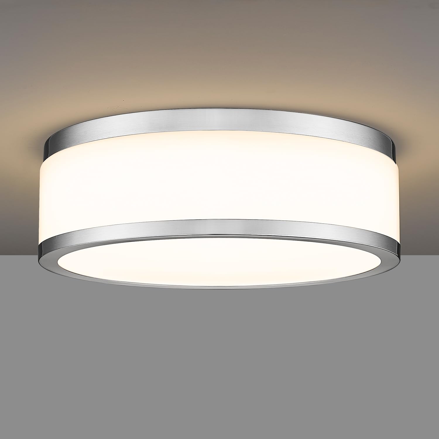Amazon.com: LMS 15 Inch LED Flush Mount Ceiling Light, 24W Modern ...