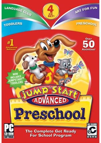 Amazon.com: Knowledge Adventure 20159 Jumpstart Advanced Preschool ...