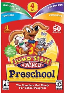 Amazon.com: Knowledge Adventure 20159 Jumpstart Advanced Preschool ...