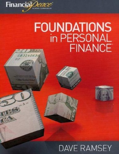 Foundations In Personal Finance: Dave Ramsey: 9780981683911: Amazon.com ...