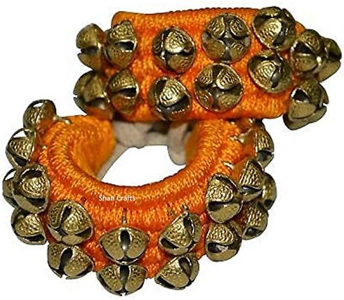 Kathak Dancing Ghungroo Ankle Bells /Music Anklet Pair, Indian ...