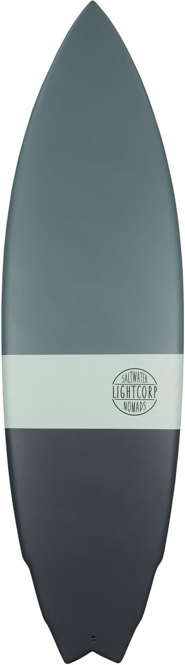 Light Truvalli Fish 3 Tone Grey-Epoxy-Future Surfboard : Amazon.de ...