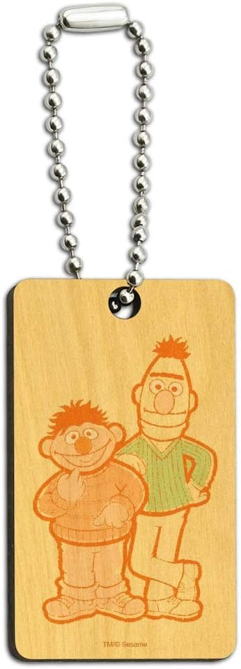 Amazon.com: Sesame Street Bert and Ernie Distressed Wood Wooden ...