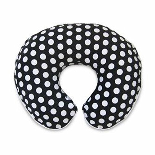 Boppy Pillow Slipcover, Plush Prints Black and White Dot | Amazon price ...