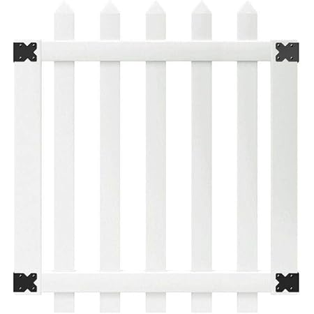 Amazon.com : Zippity Outdoor Products ZP19019 Manchester Vinyl Gate ...