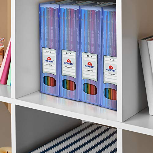 Snapklik.com : Acrimet Magazine File Holder, Durable Rack, Space-Saving ...