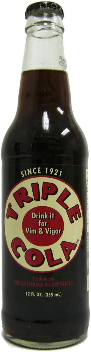 Amazon.com : Orca Beverage Triple Cola 12 Pack, Sweetened with Pure ...