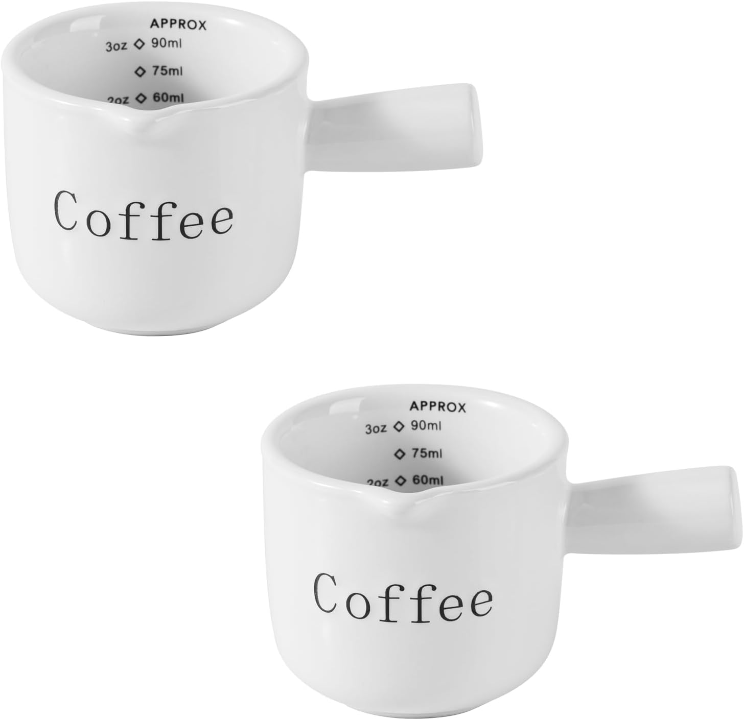 Amazon.com | Havniva 3 Oz Ceramic Creamer with Handle, Small Creamer ...