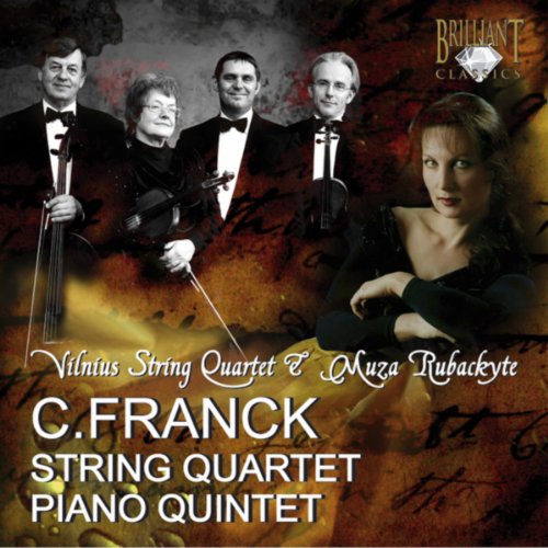 Amazon.com: Franck: String Quartet & Piano Quintet : Müza Rubackyté ...