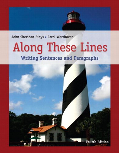 Amazon.com: Along These Lines: Writing Sentences and Paragraphs (with ...