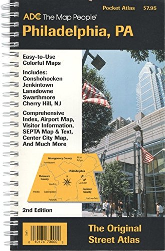 Philadelphia, PA Pocket Atlas: The Original Street Atlas: ADC The Map ...