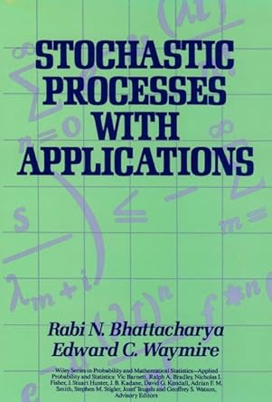 Amazon.com: Stochastic Processes with Applications (Wiley Series in Probability and Statistics ...