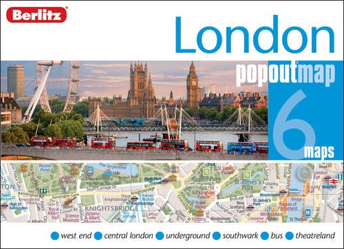 London Berlitz PopOut Map (Triple Map) (Berlitz PopOut Maps): Berlitz ...