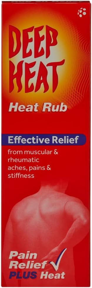 Deep Heat - Heat Rub, For Muscular & Rheumatic Aches, Pain and ...