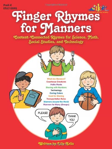 Finger Rhymes for Manners: Lily Erlic: 9781573105958: Amazon.com: Books