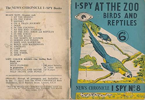 I-Spy at the Zoo - Birds and Reptiles. I Spy No 8: Amazon.co.uk: Big ...