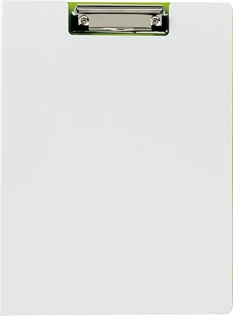 Amazon | ナカバヤシ クリップボード カバータイプ 発泡PPシリーズ グリーン QBCH-A4E-G | クリップファイル・ボード | 文房具・オフィス用品