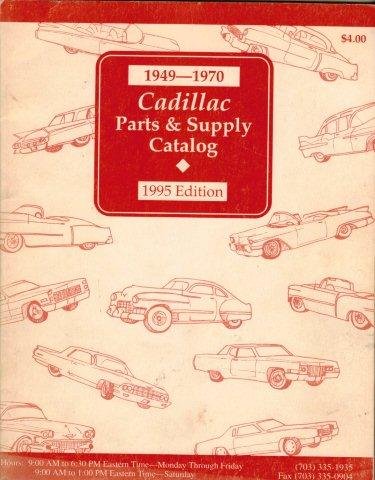 Cadillac Parts & Supply Catalog, [1949 - 1970]: Cadillac U.S.A Parts ...