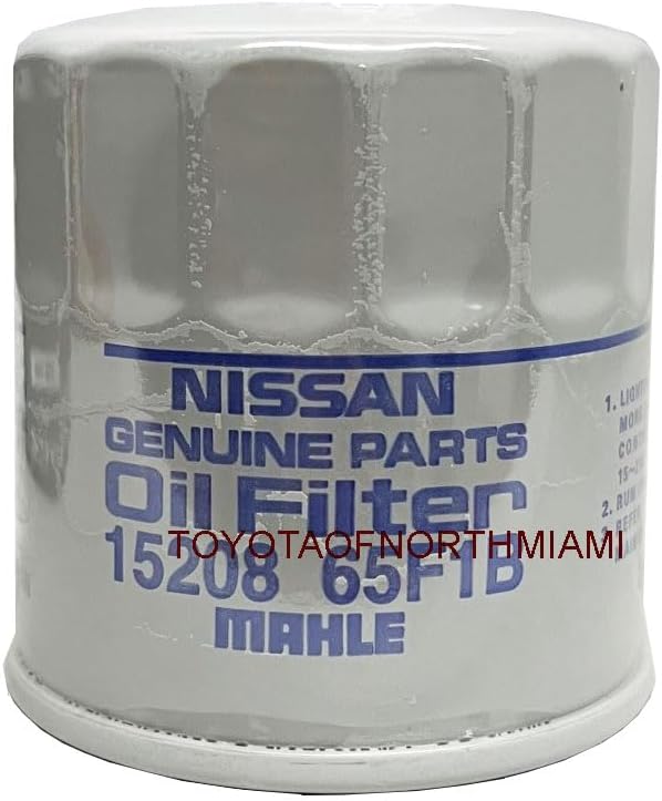 Amazon.com: Generic OEM Nissan Engine Oil Filter 15208-65F1B : Automotive