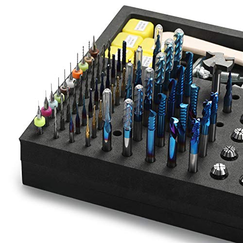 Snapklik.com : Genmitsu EVA CNC Milling Bit Storage Tray