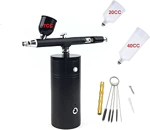Amazon.com: High Psi Pressure Cordless Airbrush Silent Electric Mini ...