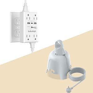Amazon.com: Wall Outlet Extender with Screw - Outdoor Bell Extension ...
