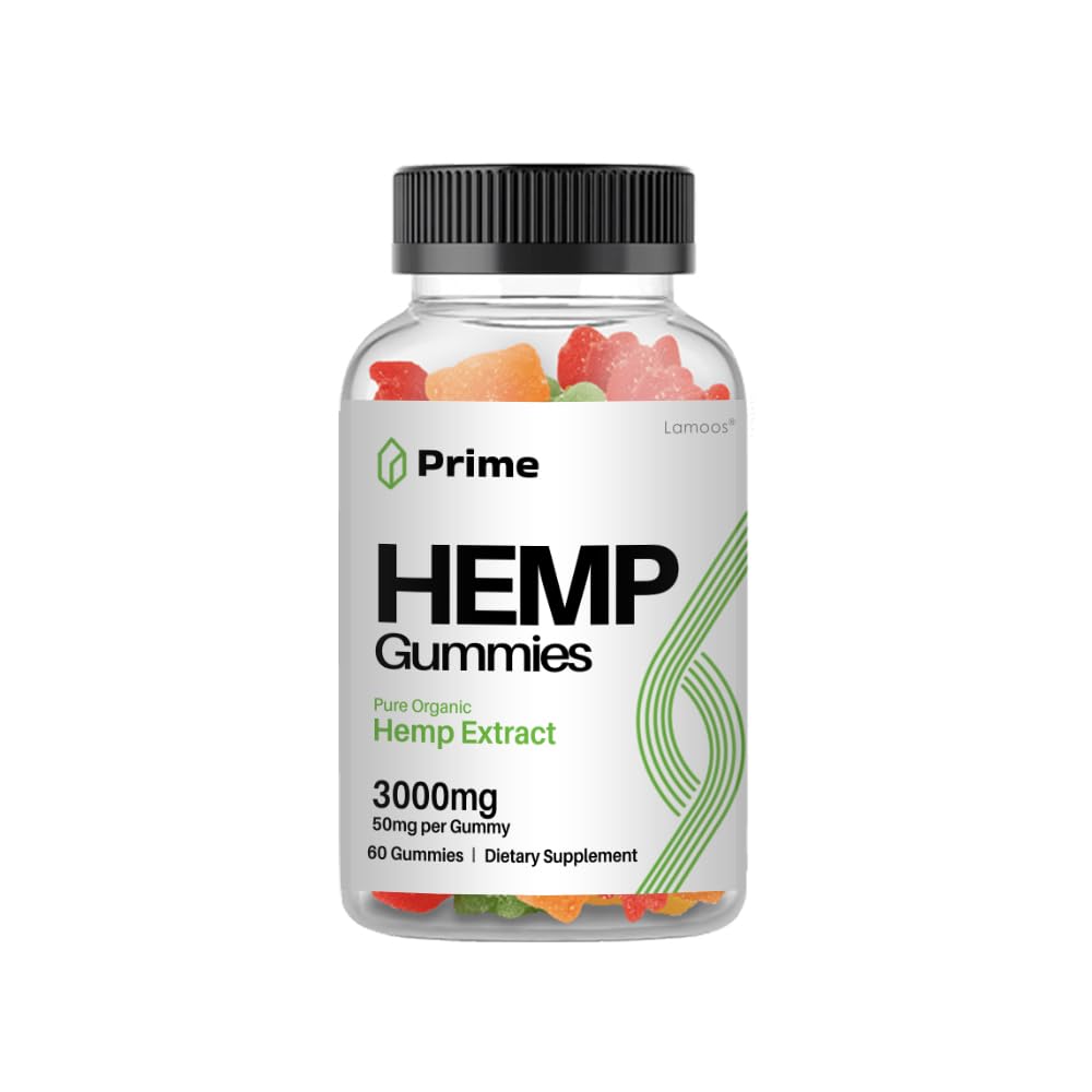 Amazon.com: Prime Gummies - Prime Hemp Gummies (Single, 60 Count ...