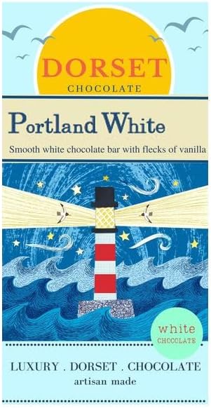 Dorset Chocolate Portland White 2 x 100g : Amazon.co.uk: Grocery