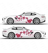 Amazon.com: 2PCS Cherry Blossom Car Livery, Japanese Theme Side Car ...