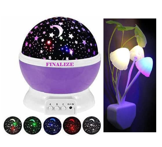 Buy Finalize Free(LED Night Lamp) Star Master Rotating 360 Degree Kids ...