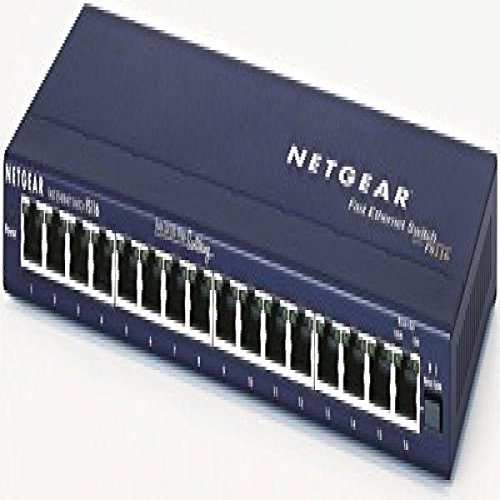 Amazon.com: NETGEAR ProSafe FS116 16-port 10/100Base-TX Desktop Switch ...