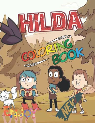 Snapklik.com : Hilda Coloring Book: Grow Your Childrens Artistic Sense ...