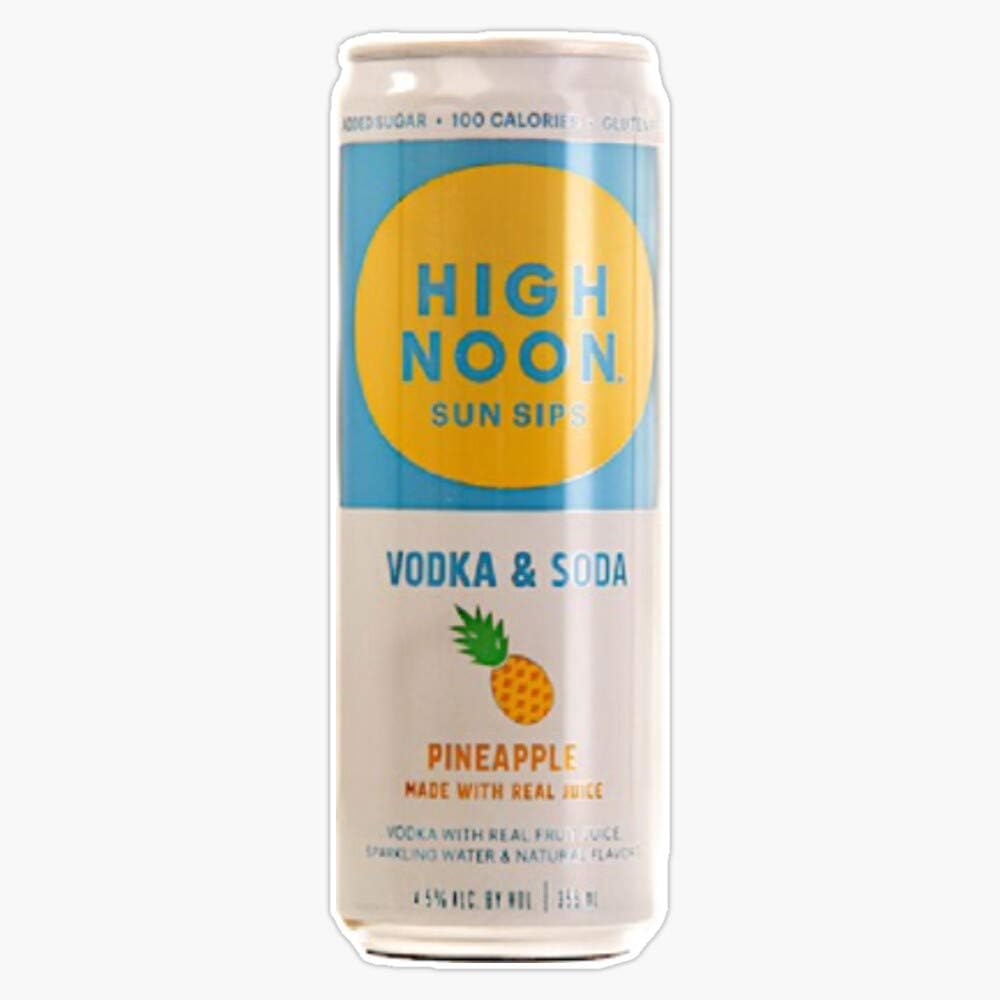 Amazon.com: High Noon Pineapple Sticker Outdoor Rated Vinyl Sticker ...