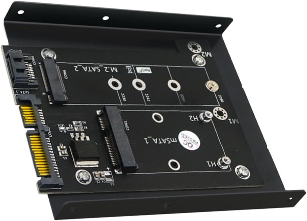 Amazon.com: Adapter Board Solid State Drives Msata Enclosure M. 2 Ssd ...