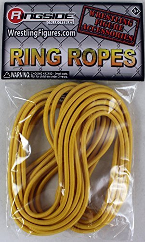 RING ROPES (YELLOW) - RINGSIDE COLLECTIBLES EXCLUSIVE WWE TOY WRESTLING ...