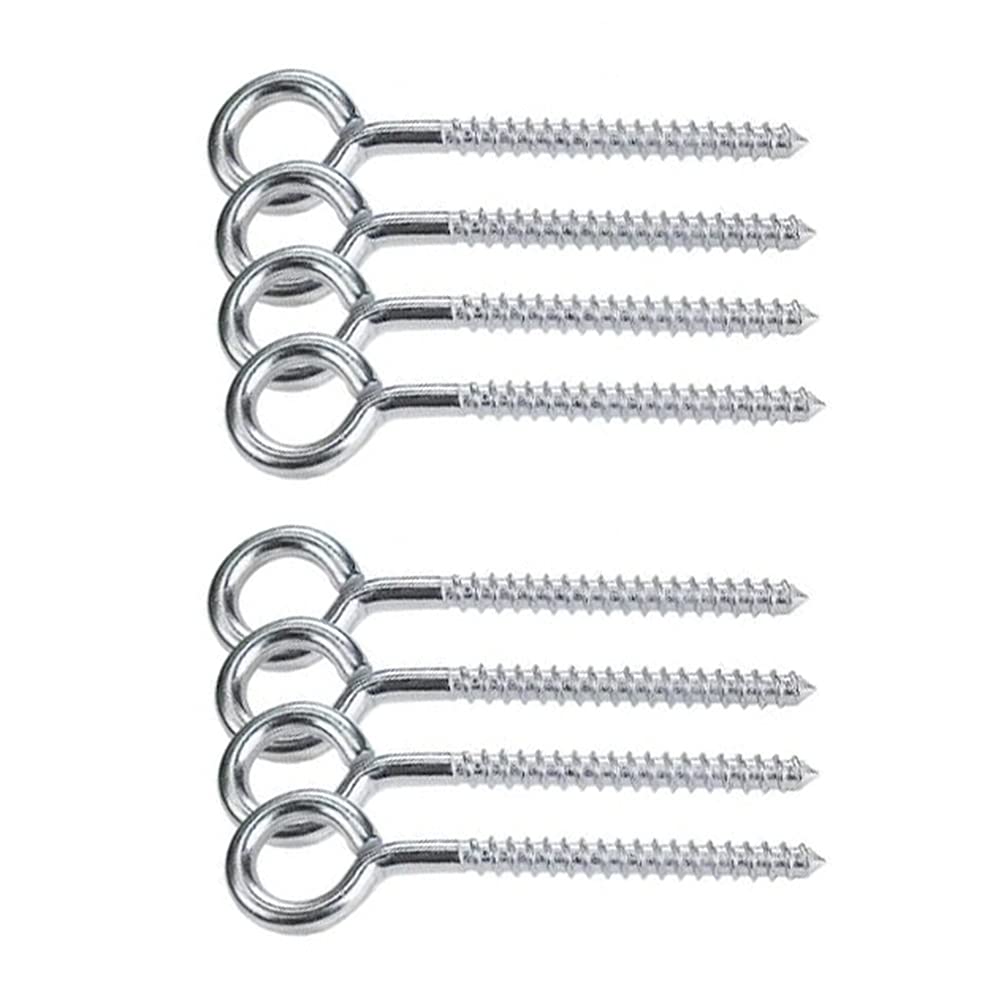 Snapklik.com : LOZOME 10 Pack T316 Stainless Steel Mini Eye Bolt Cable ...