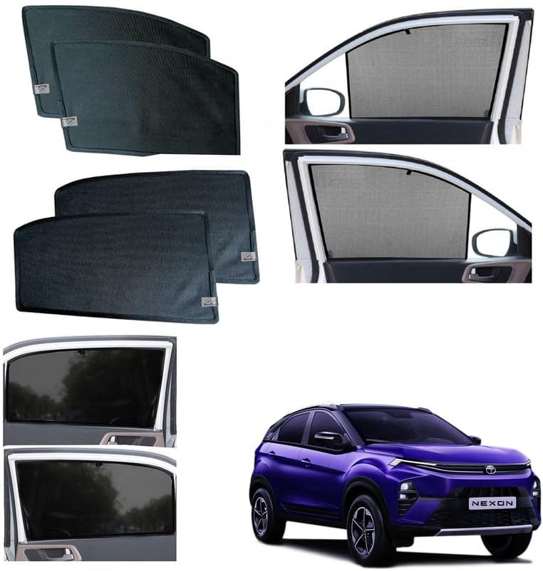 WolkomHome Car Accessories Fix Curtain Window Shades Half Curtains ...