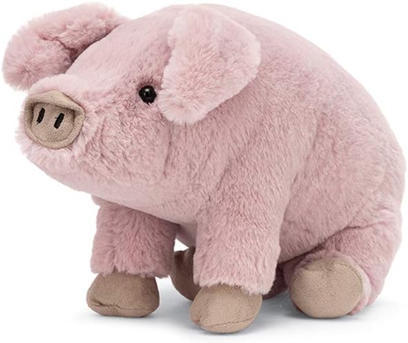 Amazon.com: Jellycat Parker Piglet Stuffed Animal, Small 10 inches ...