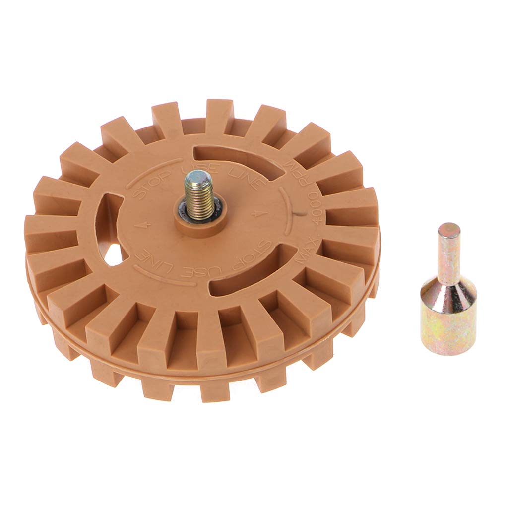 Buy Jpwpowe100MM 5/16-24 Teeth Rubber Pneumatic Pinstripe Decal Eraser ...