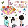 Amazon.com: Affdiaree 30 Pcs Spring Bulletin Board Decorations Flower ...
