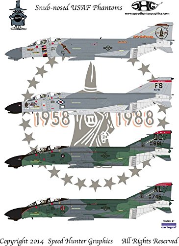 Buy Speed Hunter Graphics RAPSH32003 1:32 F-4C F-4D Phantom II 'Snub ...