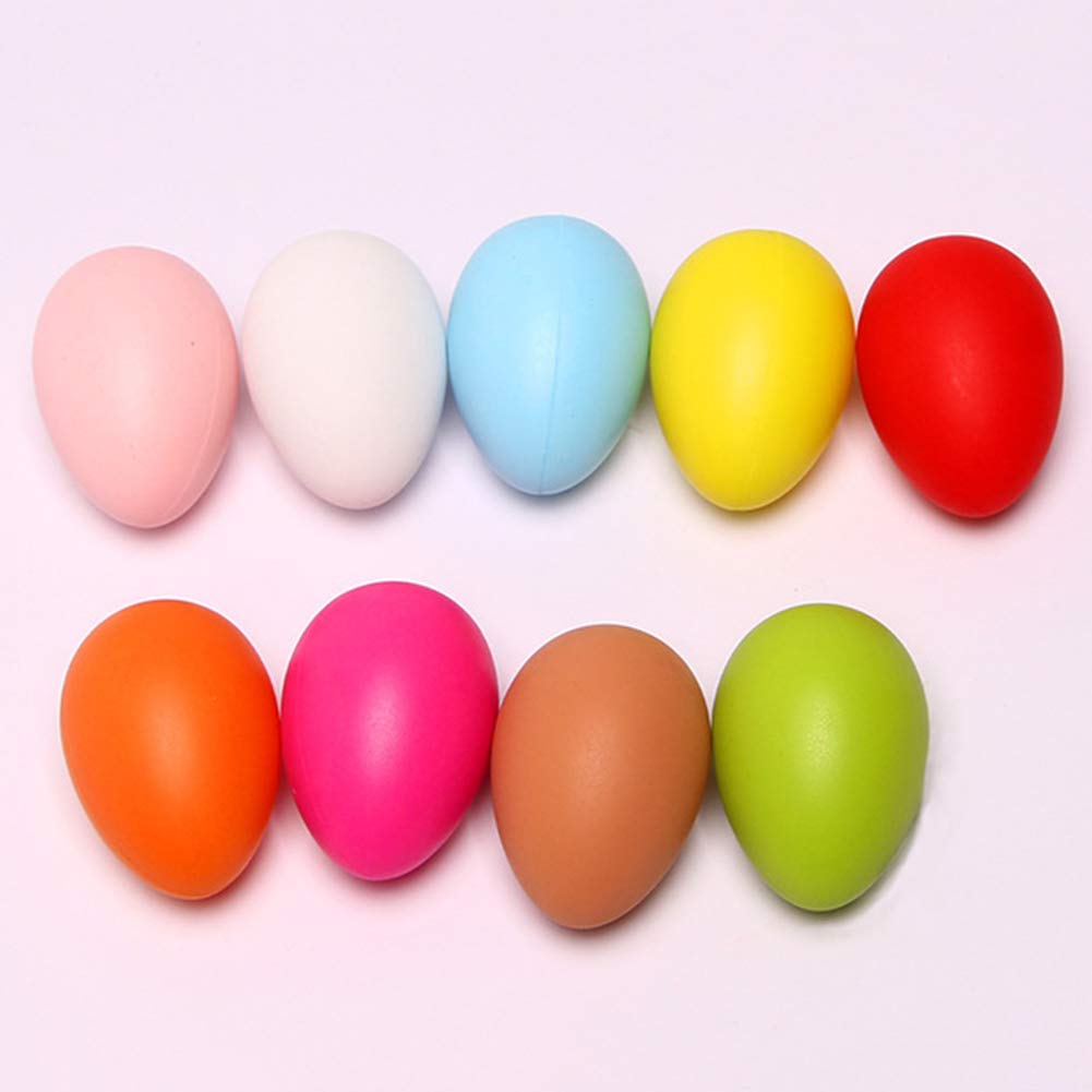 Buy æ— 60 PCS Plastic Fake Eggs,DIY Easter Eggs,Artificial Eggs,Faux ...
